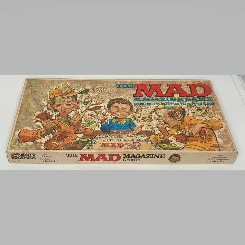 Parker Brothers | Games | The Mad Magazine Board Game By Parker Bros ...